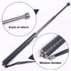 Multi-functional telescopic self-defense stick hiking stick baton ...