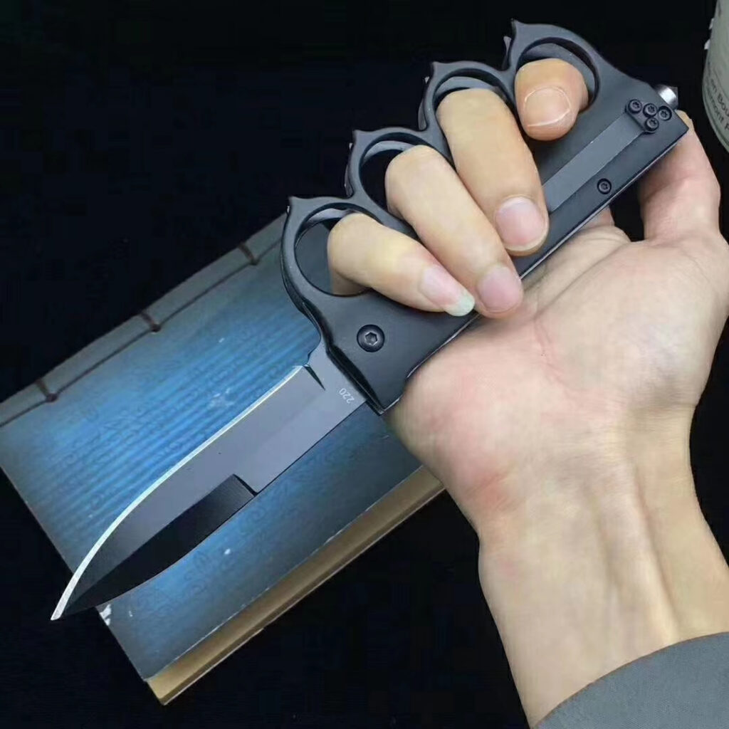 Finger Tiger Folding Knife – Kris KnifeStudio