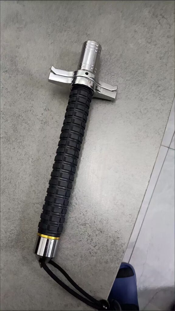 Outdoor multifunctional hiking stick Self-defense telescopic stick ...