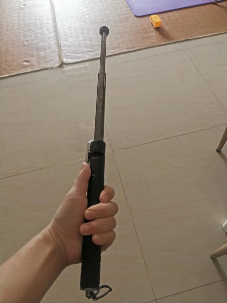 Multi-functional telescopic self-defense stick hiking stick baton ...