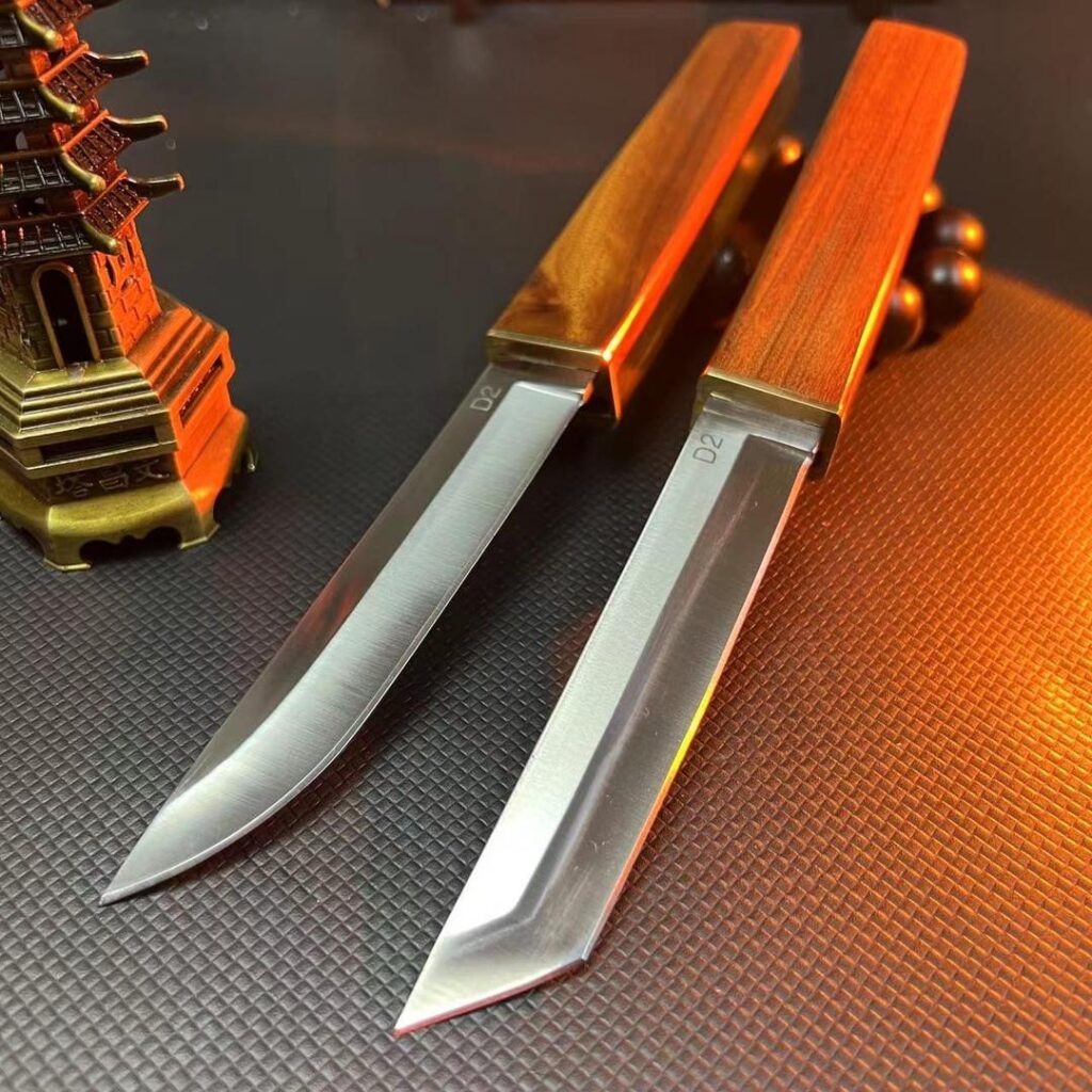 Kikuta double knife outdoor tactical knife – Kris KnifeStudio
