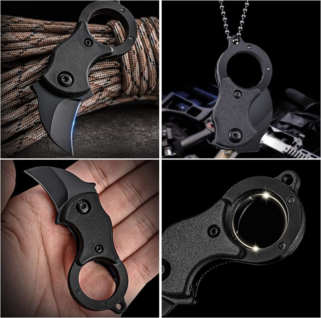 Small survival mini EDC folding knife – Kris KnifeStudio