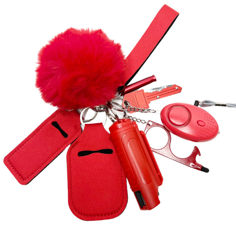 Big Red Self Defense Keychain – Kris KnifeStudio